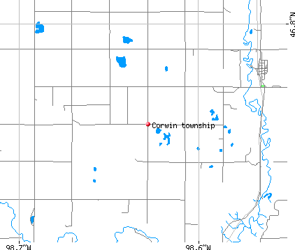 Corwin township, Stutsman County, North Dakota (ND) Detailed Profile