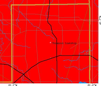 Thompson township, Geauga County, Ohio (OH) Detailed Profile