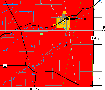 Freedom township, Wood County, Ohio (OH) Detailed Profile