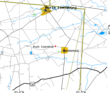 Rush township, Champaign County, Ohio (OH) Detailed Profile