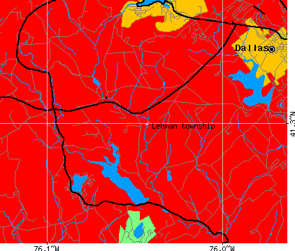 Lehman township, Luzerne County, Pennsylvania (PA) Detailed Profile