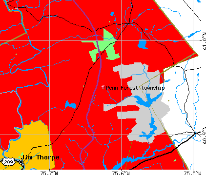 Penn Forest township, Carbon County, Pennsylvania (PA) Detailed Profile