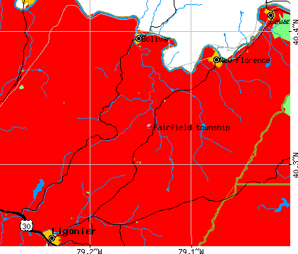 Fairfield township, Westmoreland County, Pennsylvania (PA) Detailed Profile