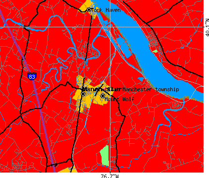 East Manchester township, York County, Pennsylvania (PA) Detailed Profile