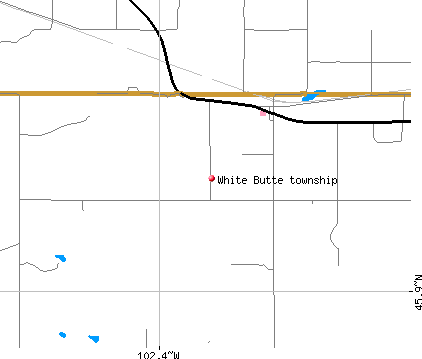 White Butte township, Perkins County, South Dakota (SD) Detailed Profile