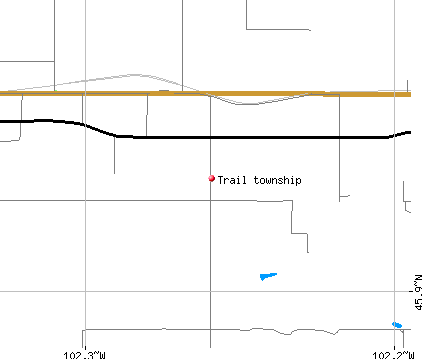 Trail township, Perkins County, South Dakota (SD) Detailed Profile