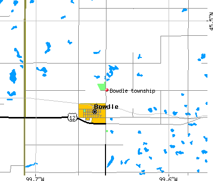 Bowdle township, Edmunds County, South Dakota (SD) Detailed Profile