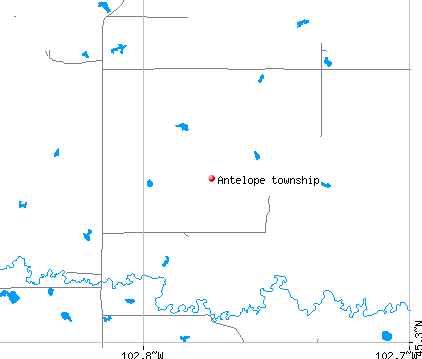 Antelope township, Perkins County, South Dakota (SD) Detailed Profile