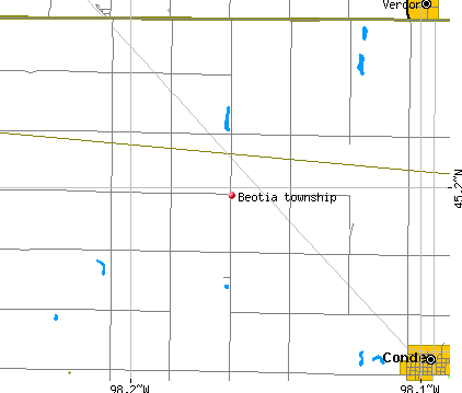 Beotia township, Spink County, South Dakota (SD) Detailed Profile