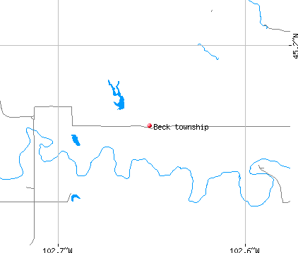 Beck township, Perkins County, South Dakota (SD) Detailed Profile
