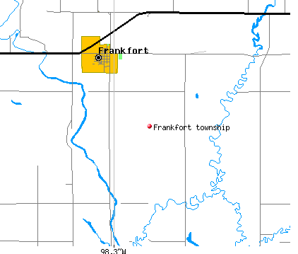 Frankfort township, Spink County, South Dakota (SD) Detailed Profile