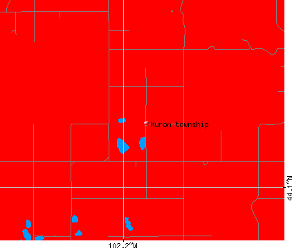 Huron township, Pennington County, South Dakota (SD) Detailed Profile