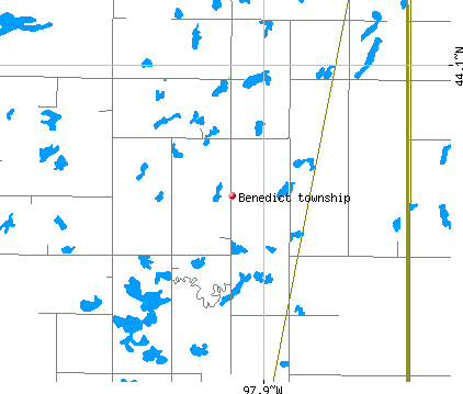 Benedict township, Sanborn County, South Dakota (SD) Detailed Profile