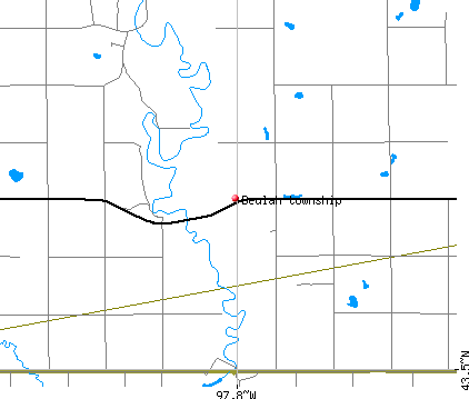 Beulah township, Hanson County, South Dakota (SD) Detailed Profile