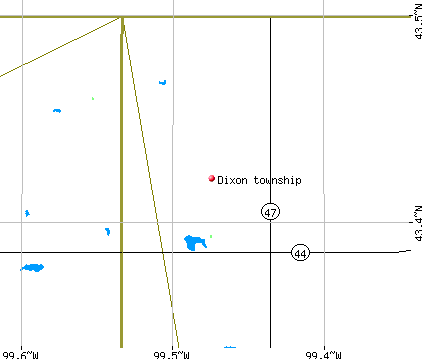 Dixon township, Gregory County, South Dakota (SD) Detailed Profile