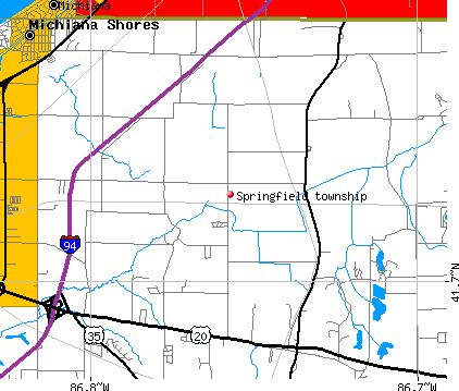 Springfield township, LaPorte County, Indiana (IN) Detailed Profile