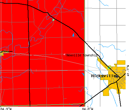 Newville township, DeKalb County, Indiana (IN) Detailed Profile