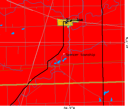Spencer township, DeKalb County, Indiana (IN) Detailed Profile
