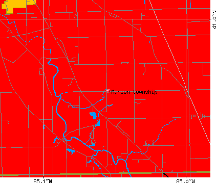Marion township, Allen County, Indiana (IN) Detailed Profile
