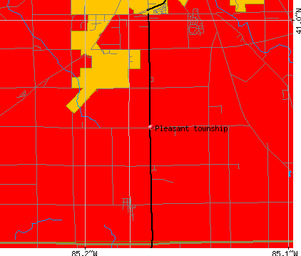 Pleasant township, Allen County, Indiana (IN) Detailed Profile