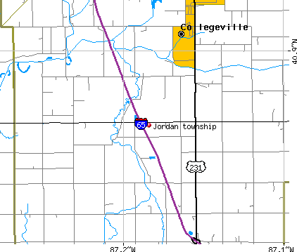 Jordan township, Jasper County, Indiana (IN) Detailed Profile