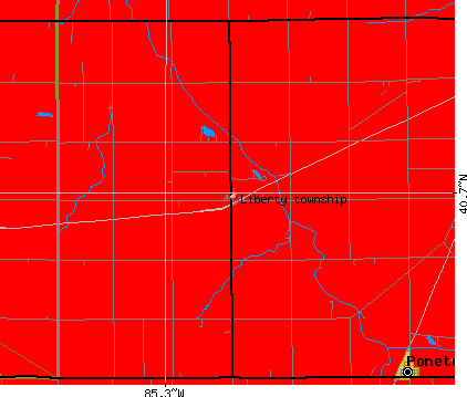 Liberty township, Wells County, Indiana (IN) Detailed Profile