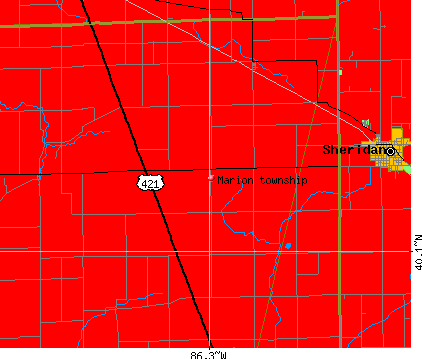 Marion township, Boone County, Indiana (IN) Detailed Profile