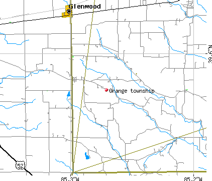 Orange township, Fayette County, Indiana (IN) Detailed Profile