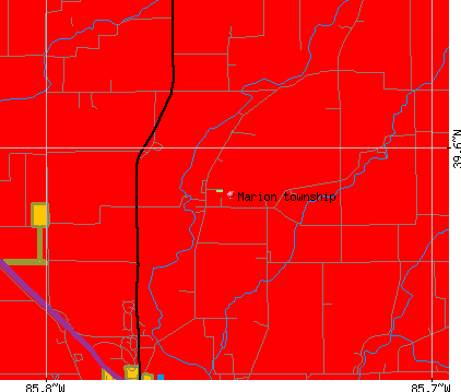 Marion township, Shelby County, Indiana (IN) Detailed Profile
