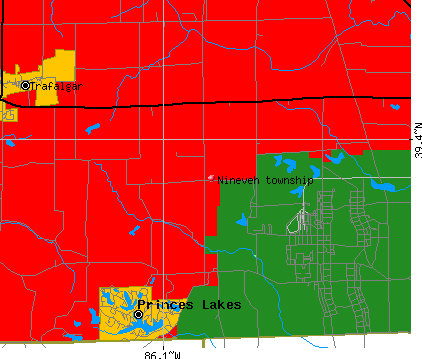 Nineveh township, Johnson County, Indiana (IN) Detailed Profile