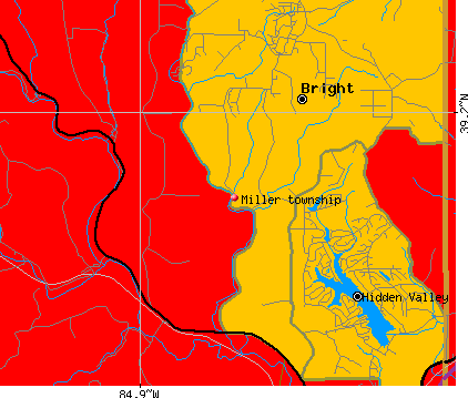 Miller township, Dearborn County, Indiana (IN) Detailed Profile