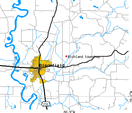 Richland township, Greene County, Indiana (IN) Detailed Profile