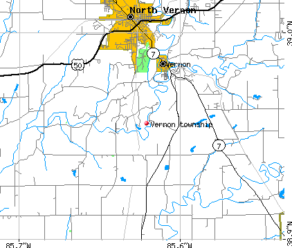 Vernon township, Jennings County, Indiana (IN) Detailed Profile