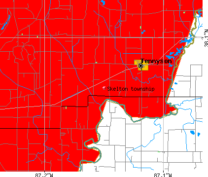 Skelton township, Warrick County, Indiana (IN) Detailed Profile
