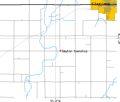 Dayton township, Wright County, Iowa (IA) Detailed Profile
