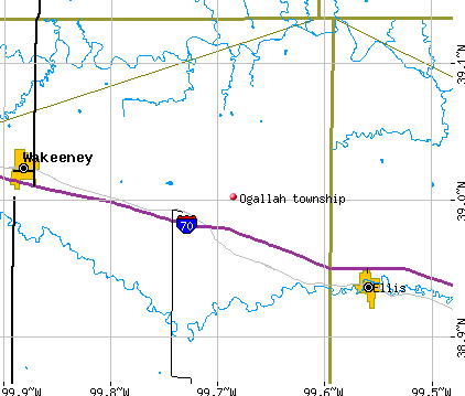 Ogallah township, Trego County, Kansas (KS) Detailed Profile