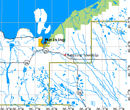 Munising township, Alger County, Michigan (MI) Detailed Profile