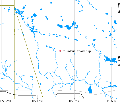 Columbus township, Luce County, Michigan (MI) Detailed Profile