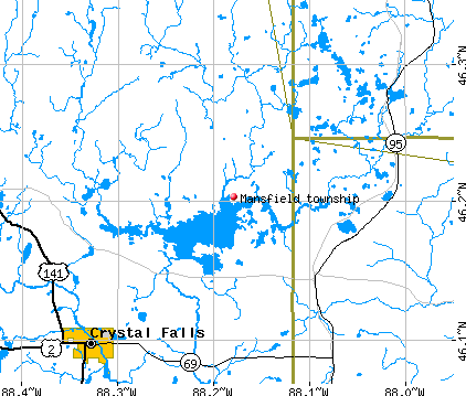Mansfield township, Iron County, Michigan (MI) Detailed Profile