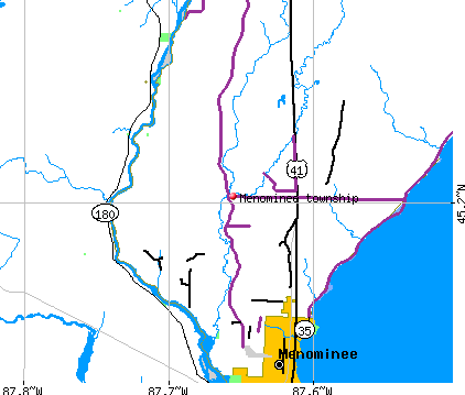 Menominee township, Menominee County, Michigan (MI) Detailed Profile