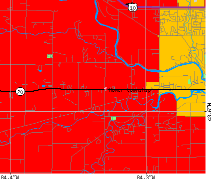 Homer township, Midland County, Michigan (MI) Detailed Profile
