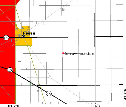 Denmark township, Tuscola County, Michigan (MI) Detailed Profile