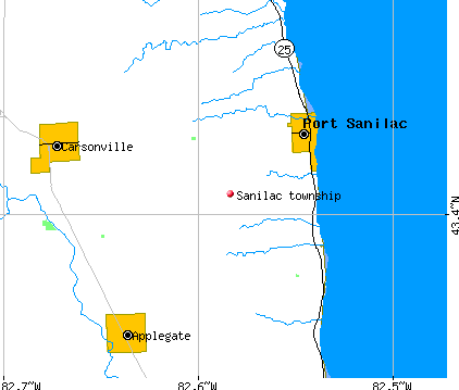 Sanilac township, Sanilac County, Michigan (MI) Detailed Profile