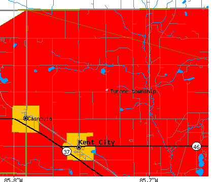 Tyrone township, Kent County, Michigan (MI) Detailed Profile
