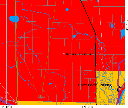 Alpine township, Kent County, Michigan (MI) Detailed Profile