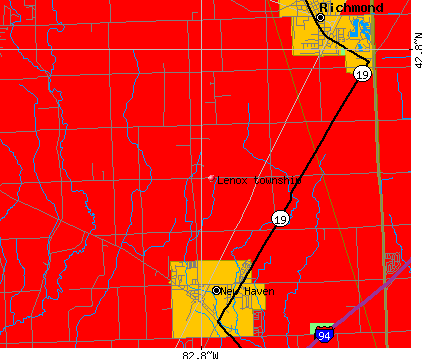 Lenox township, Macomb County, Michigan (MI) Detailed Profile