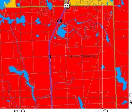 Tyrone township, Livingston County, Michigan (MI) Detailed Profile