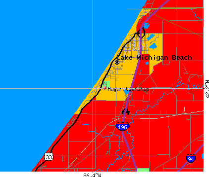 Hagar township, Berrien County, Michigan (MI) Detailed Profile