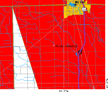 Milan township, Monroe County, Michigan (MI) Detailed Profile