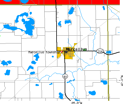 Marcellus township, Cass County, Michigan (MI) Detailed Profile